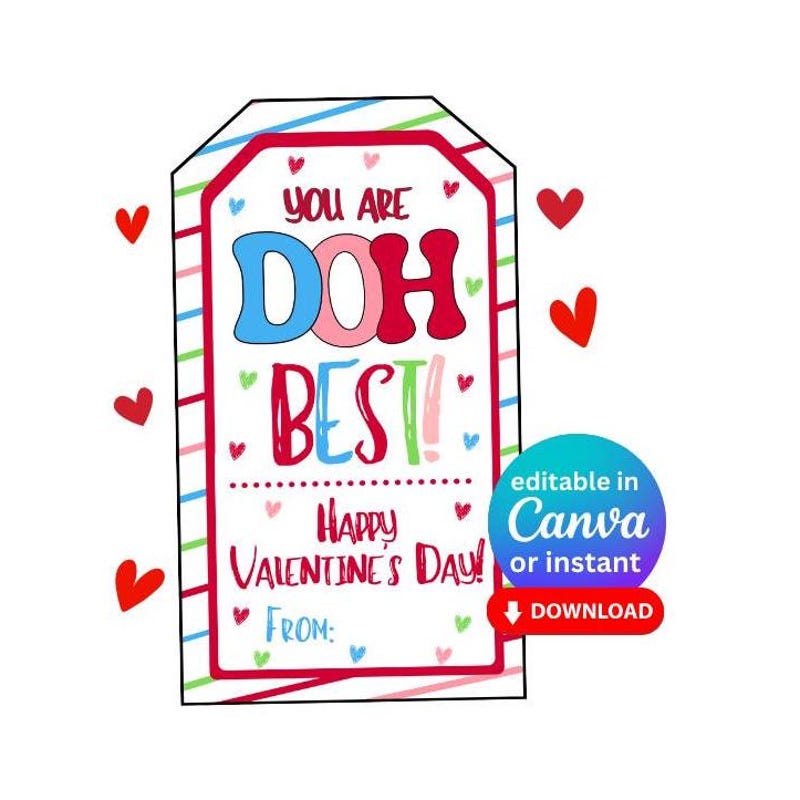 Play Doh Valentine - Etsy