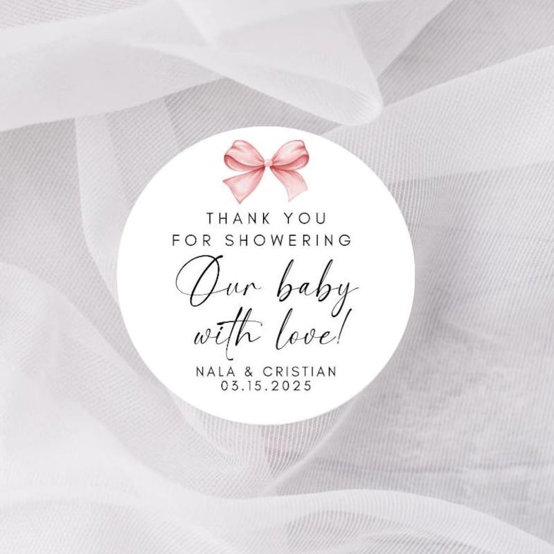 Cookie Label Babyshower - Etsy