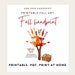 Fall Art Handprint Keepsake Tree | Fall Craft | Baby Toddler Art ...