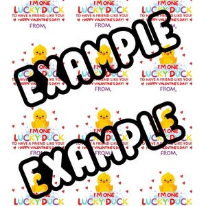 Printable Download I'm One Lucky Duck to Have a Friend Like You ...