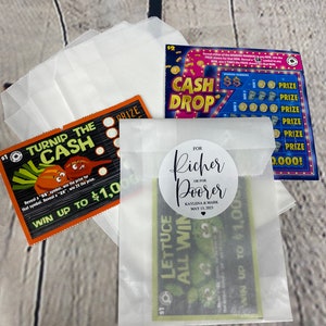 40 for Richer or Poorer Labels & Bags - Etsy