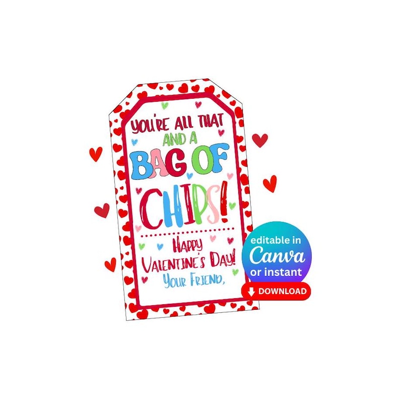 Valentine Day Paper Bag - Etsy