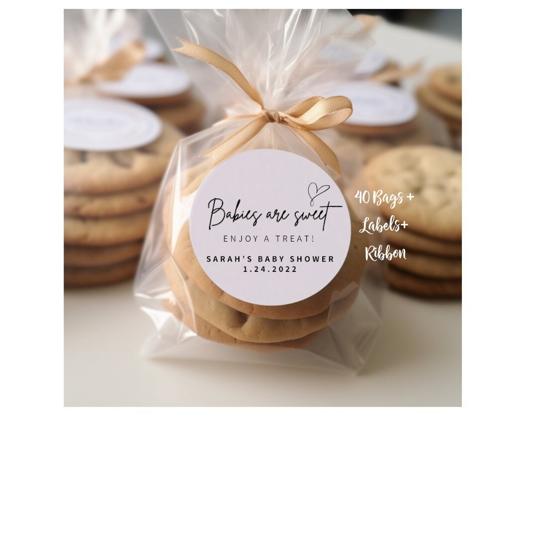 40 Bags/ Labels/ Ribbon Babies Are Sweet - Etsy