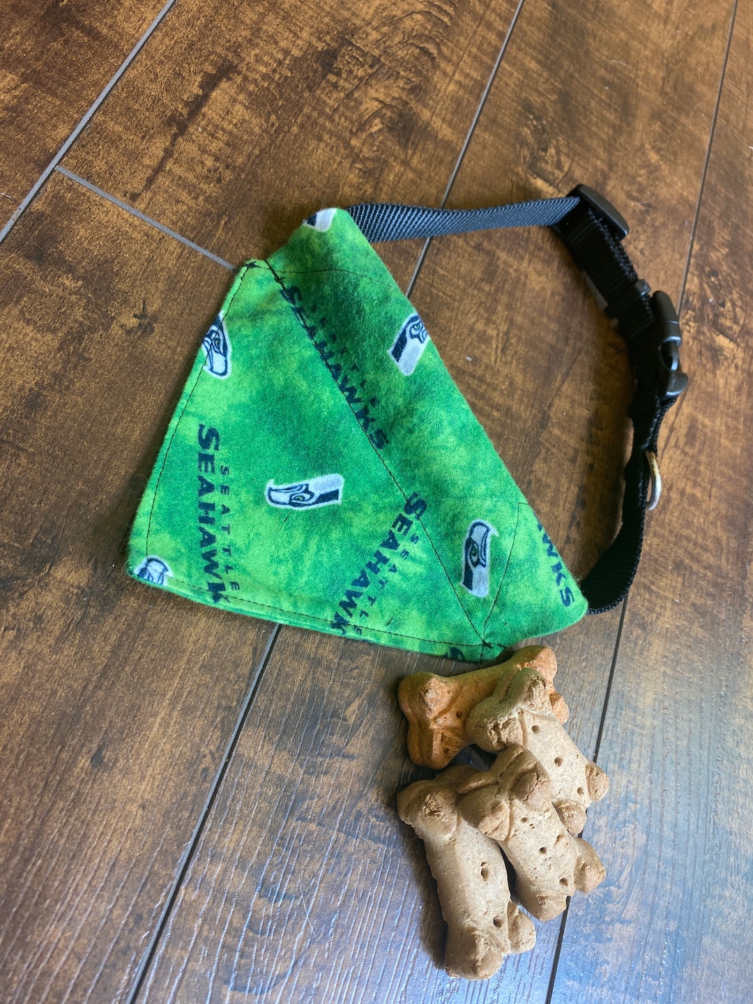 SEAHAWK DOG BANDANA - Over the Collar - Etsy