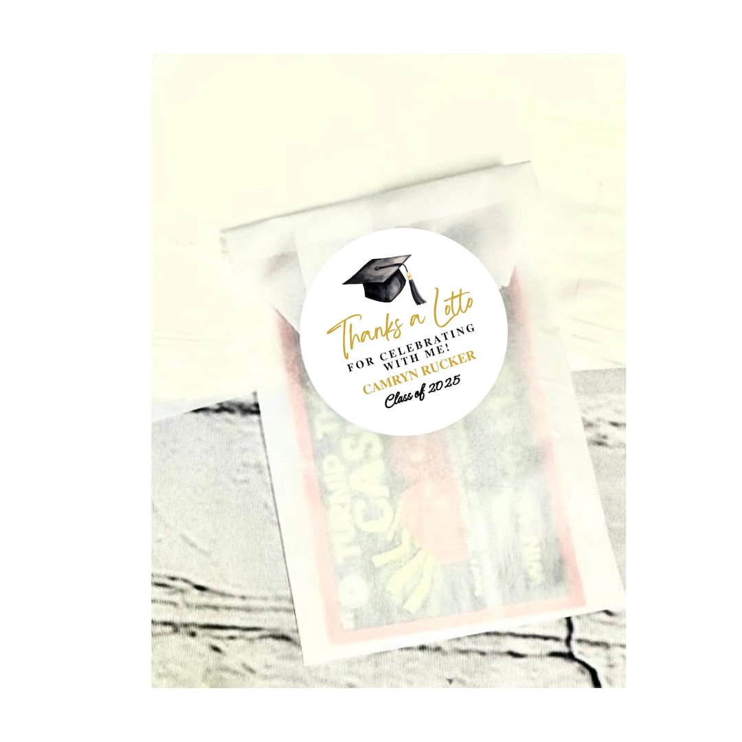 20 A Whole Lotto Thanks Labels & Bags 2026 Labels - Etsy