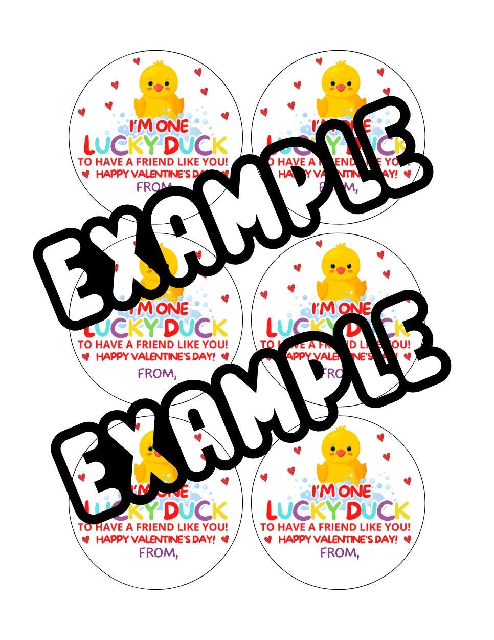 Printable Download I'm One Lucky Duck to Have a Friend Like You ...