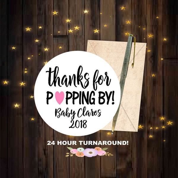 Thanks for Popping By - Etsy