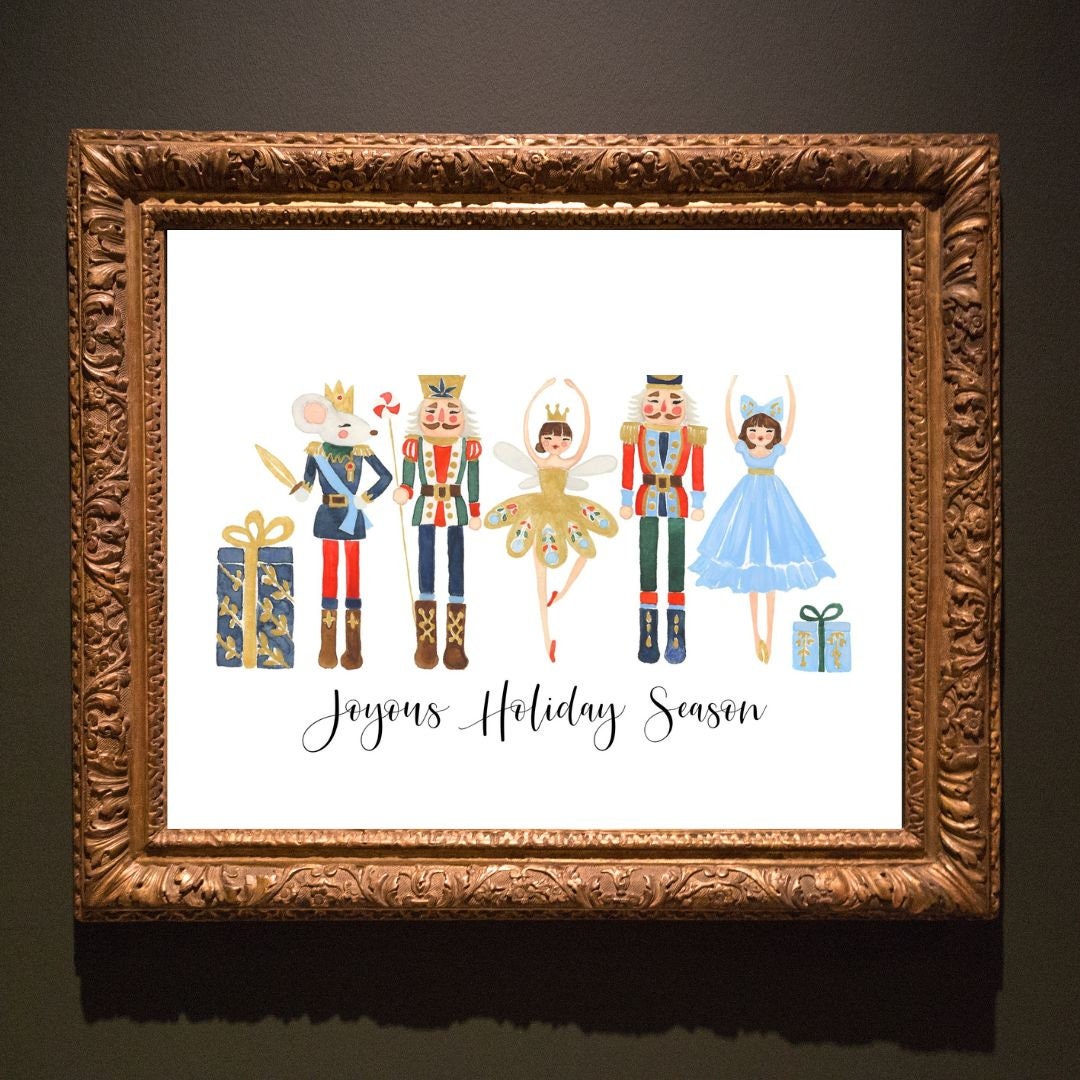 The Nutcracker Room Wall Art Decor Multiple Sizes and Phrases - Etsy