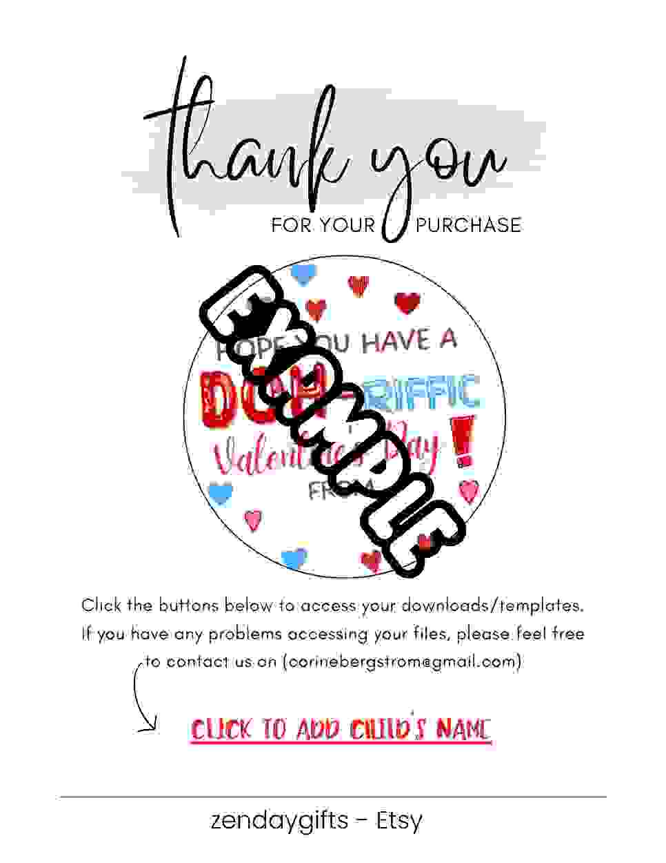 Printable | Digital Download | Canva| Have You Have a Doh-riffic ...