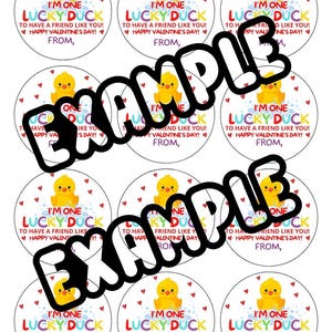 Printable Download I'm One Lucky Duck to Have a Friend Like You ...