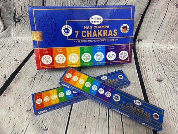 7 CHAKRAS INCENSE Sticks Soul Sticks Sticks for Space Cleaning | Etsy