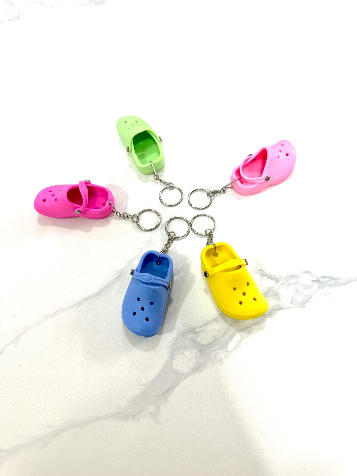 Valentine Croc Keychains – "you Croc My World" Favors With Tag and ...