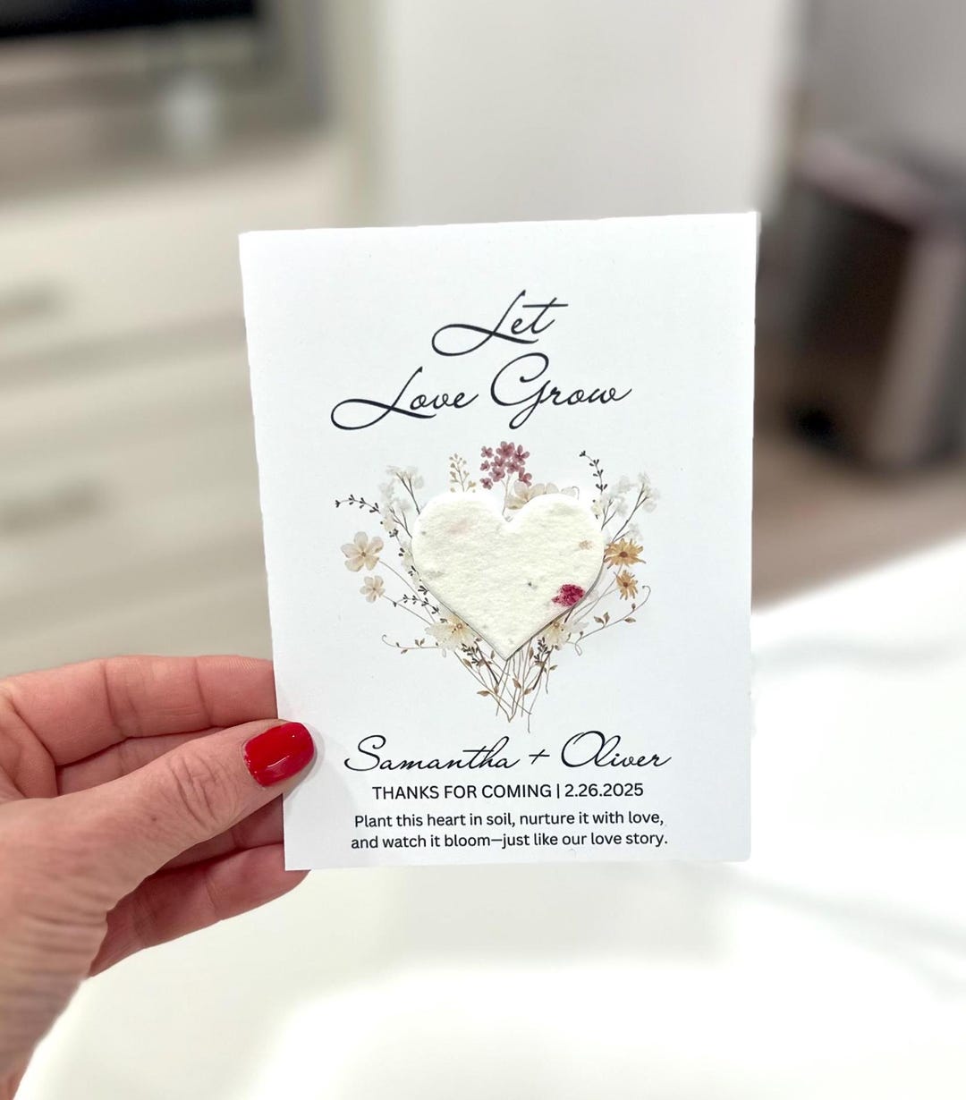 LET LOVE GROW | Love Grows Cards, Printable Wedding Favors ...