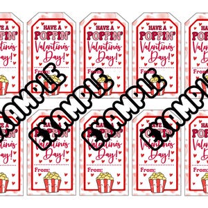 Printable Have a Poppin' Valentine's Day - Gift Tags Canva Link ...