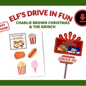 Elf Drive in Movie Theme Digital Download - Etsy UK