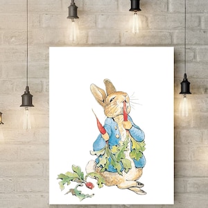 Set of 6 Beatrix Potter " Peter Rabbit" Giclee Art Print Reproductions ...