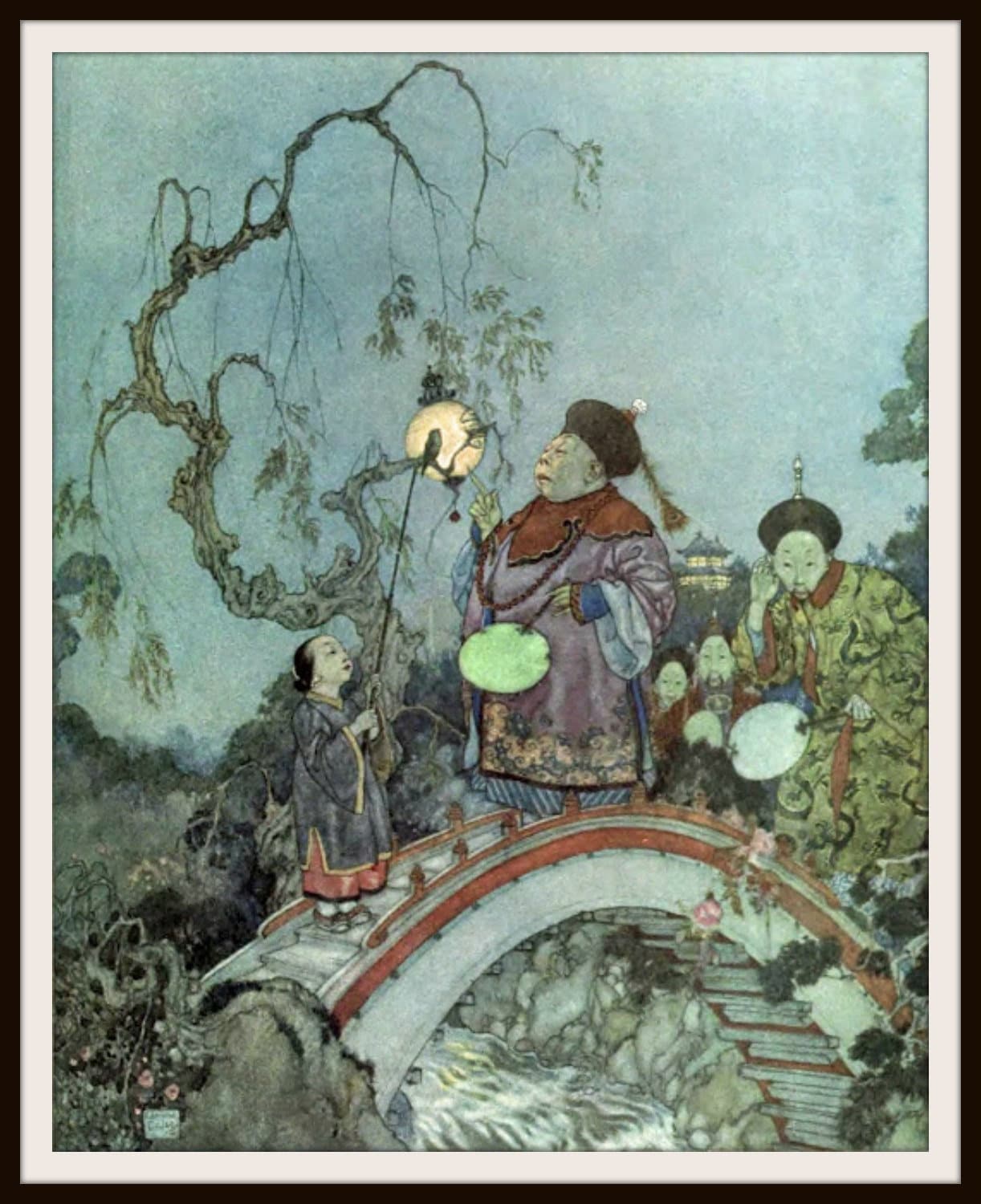 Printed Vintage Art Image Reproduction the - Etsy