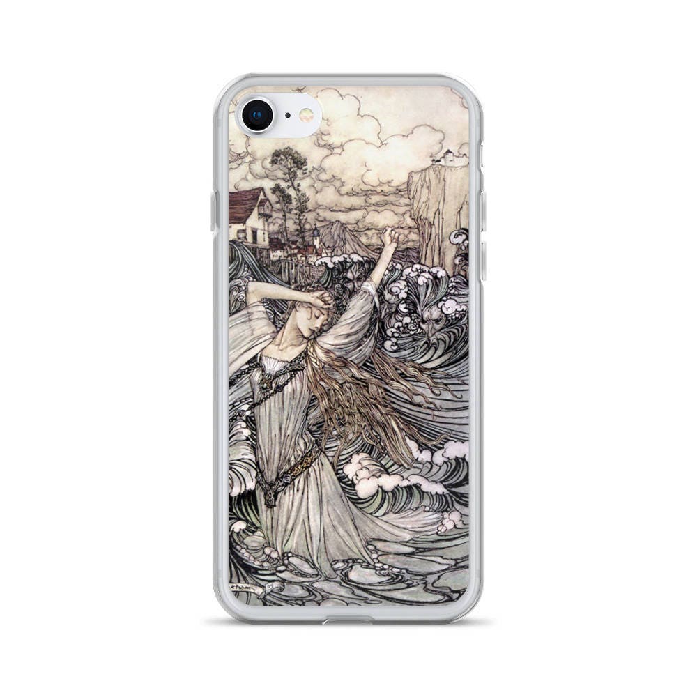 Arthur Rackham Art Print Undine iPhone Case, Vintage Art Phone Case - Etsy