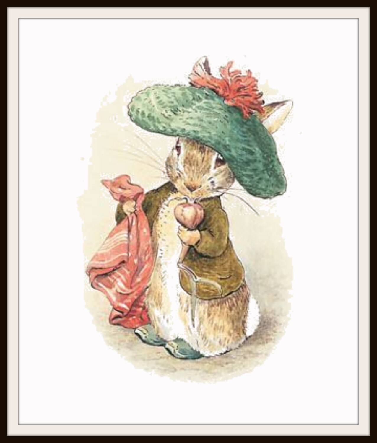 Printed Vintage Victorian Beatrix Potter Peter Rabbit and - Etsy