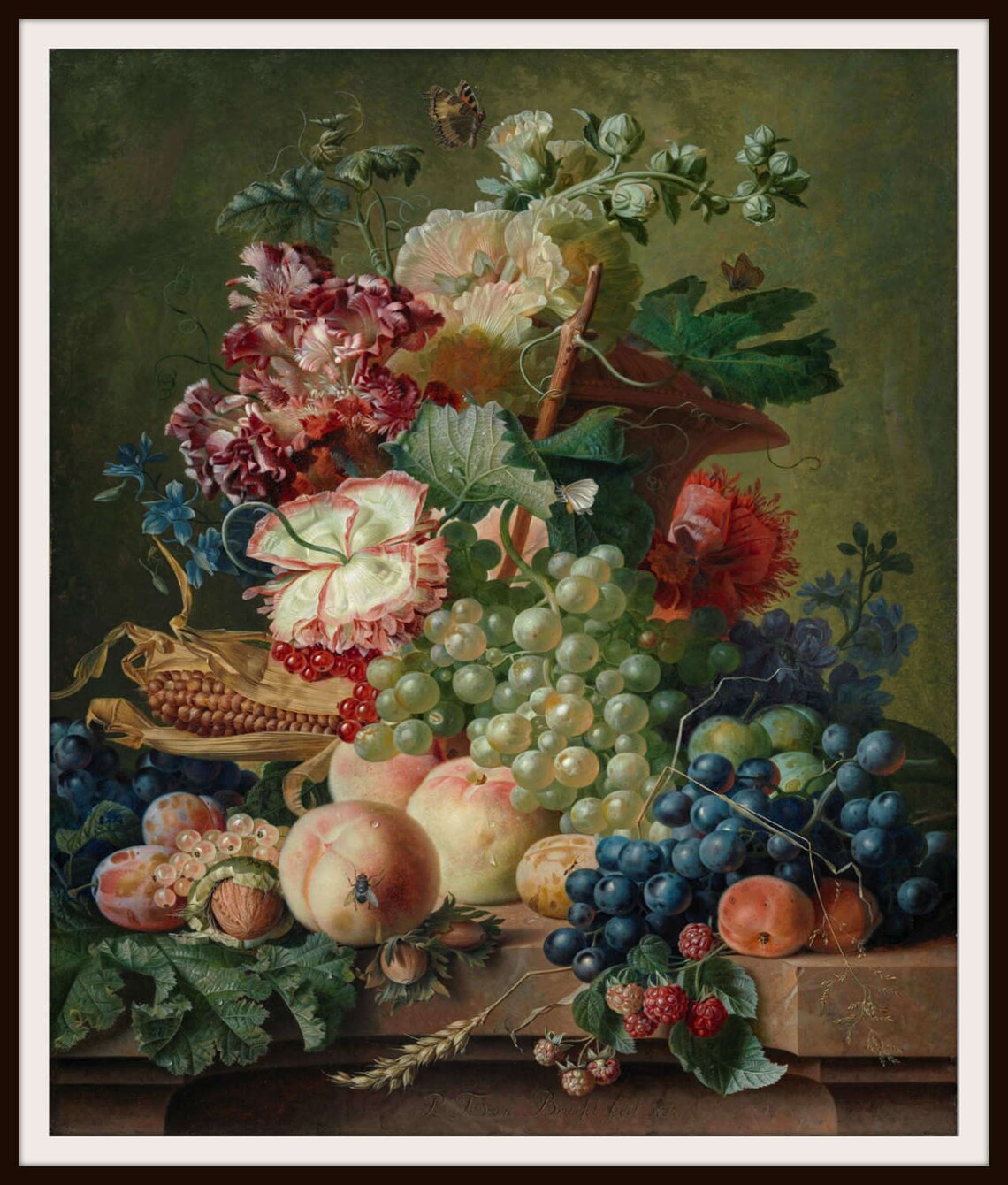 Set of 3 Floral Botanical Fine Art Still Life Print - Etsy