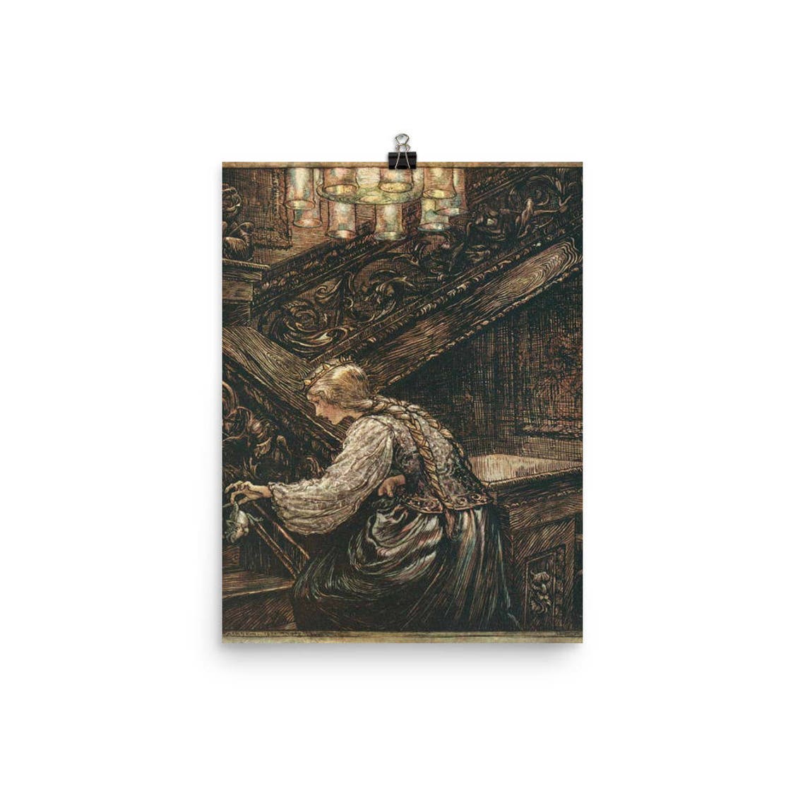 Arthur Rackham Frog Prince Photo Paper Poster Rackham Art - Etsy