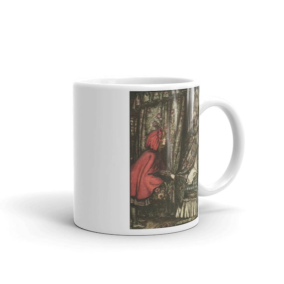 Arthur Rackham Red Riding Hood Mug Fairy Tale Coffee Mug | Etsy
