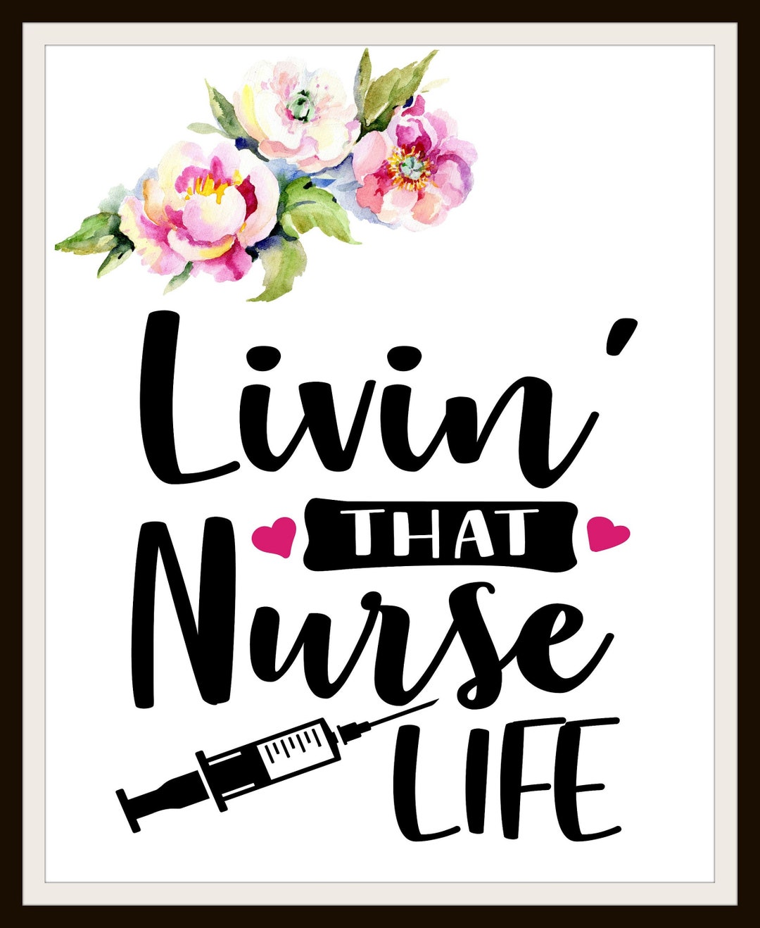 Nursing Motivational / Inspirational Art Print Unframed Art Print ...