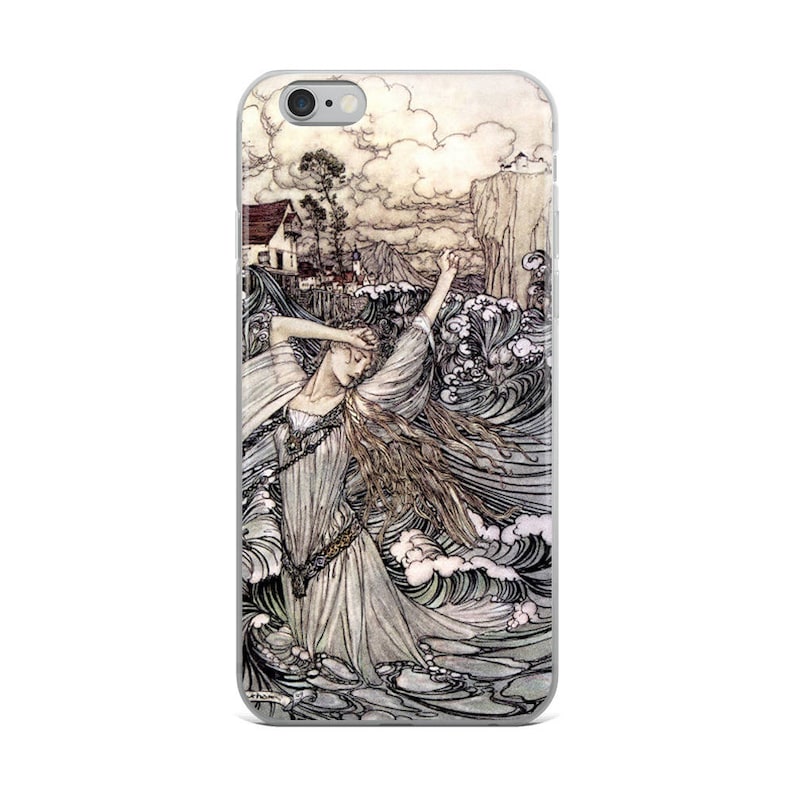 Arthur Rackham Art Print Undine Iphone Case Vintage Art Phone | Etsy