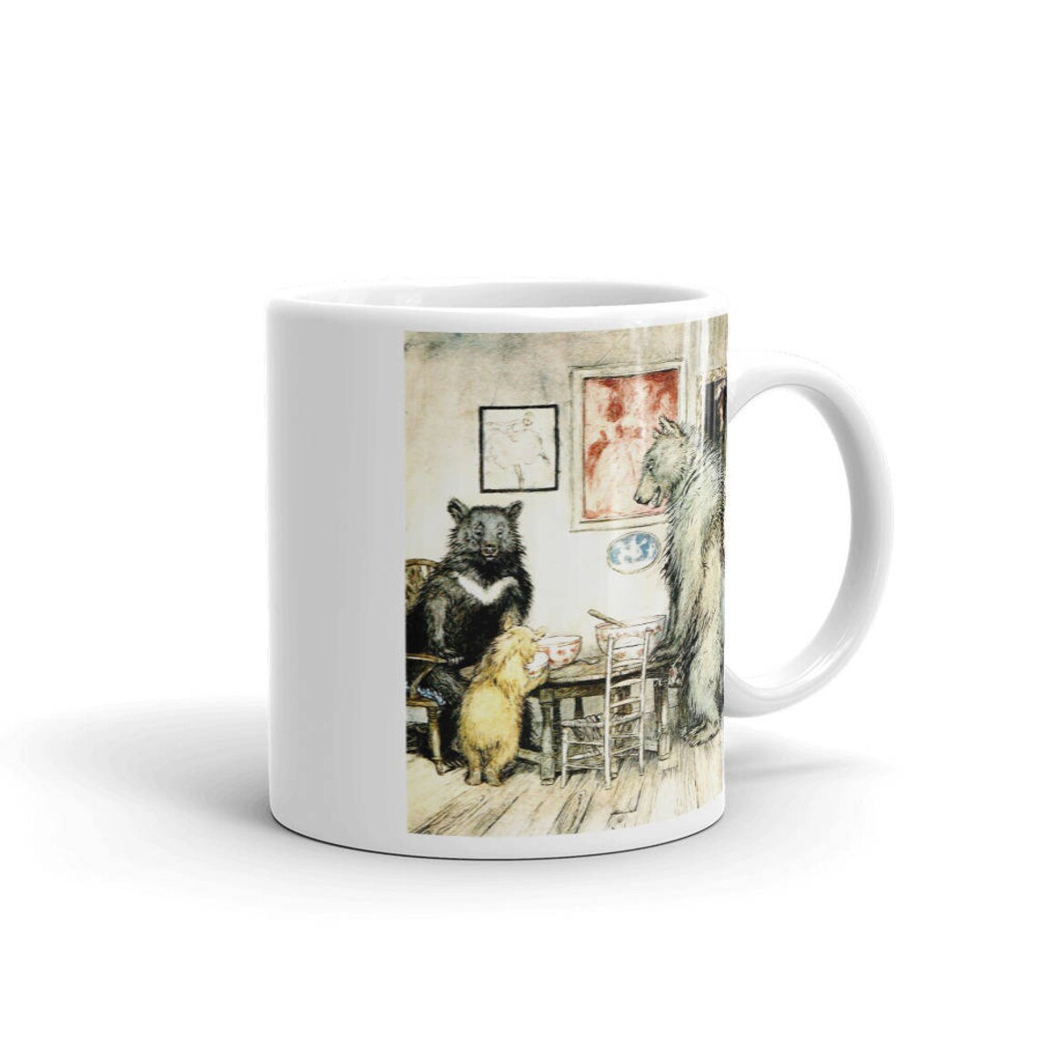 Arthur Rackham Mug Goldilocks and The Three Bears Coffee Mug | Etsy
