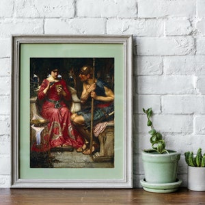 John William Waterhouse "jason and Medea" Art Reproduction Giclee Art ...