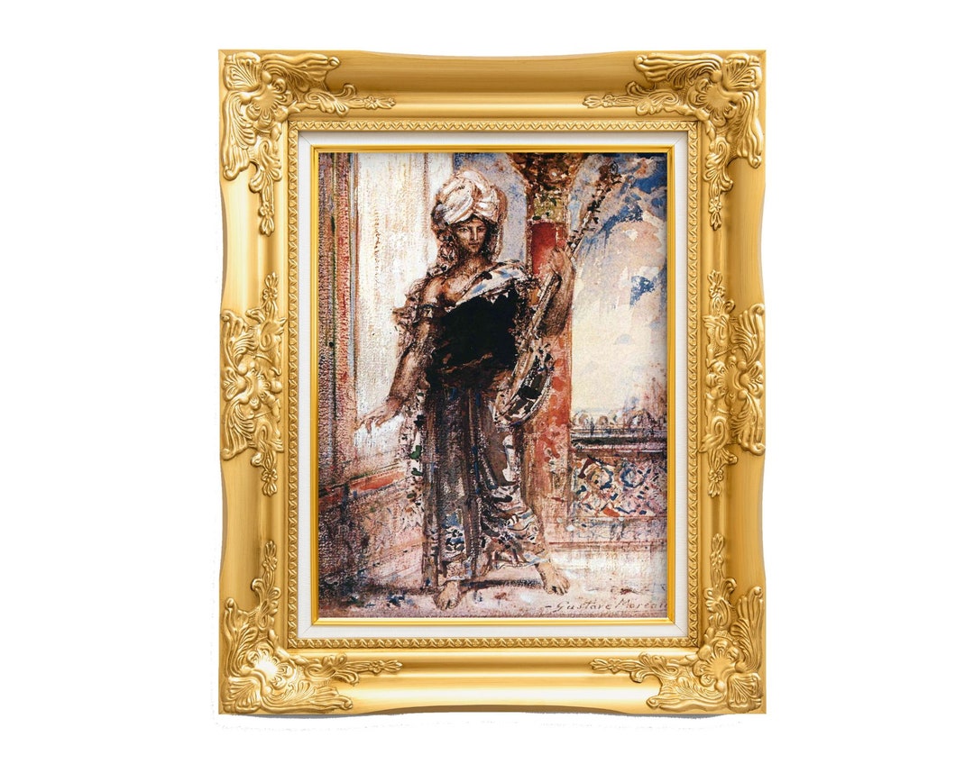 Gustave Moreau "arabian Singer" Museum Quality Giclee Art Print, Fine ...
