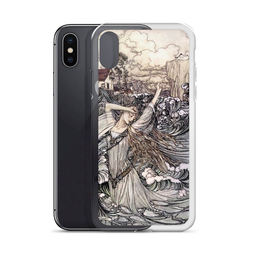 Arthur Rackham Art Print Undine Iphone Case Vintage Art Phone | Etsy