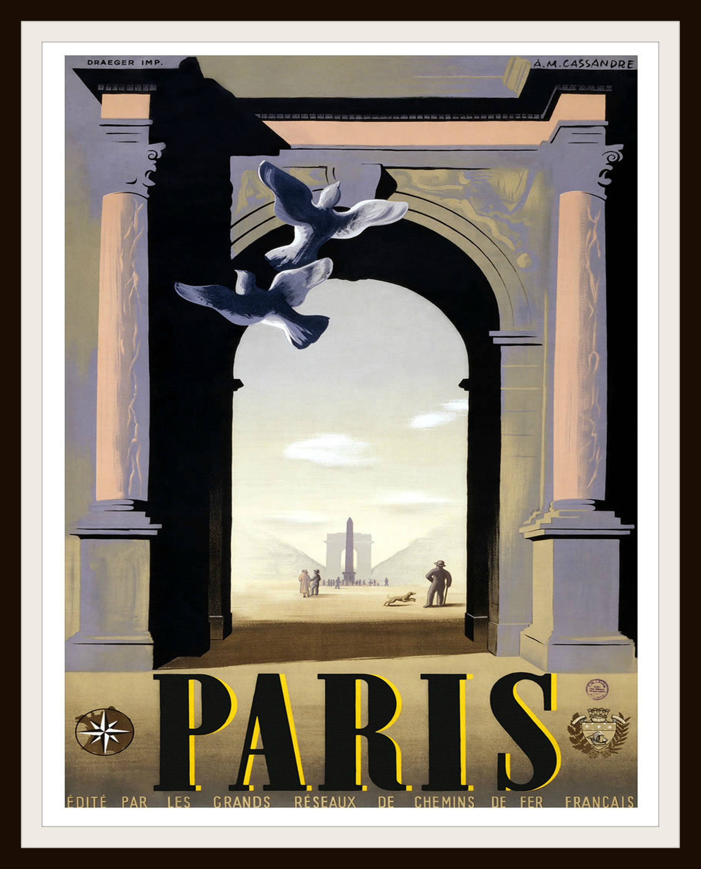 Paris Tourism Poster