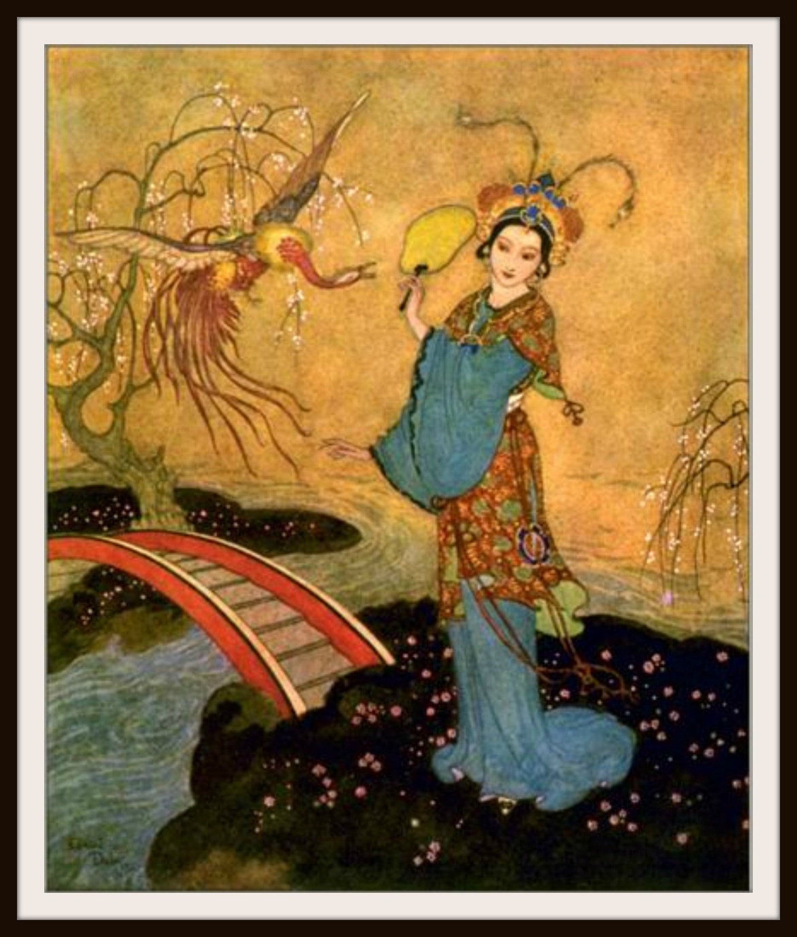 Printed Vintage Art Image Reproduction princess - Etsy