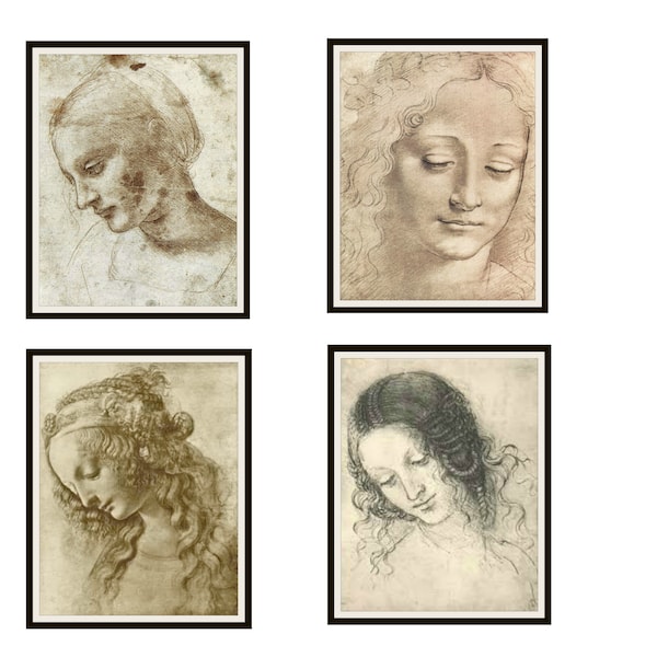 Leonardo Da Vinci Prints - Etsy