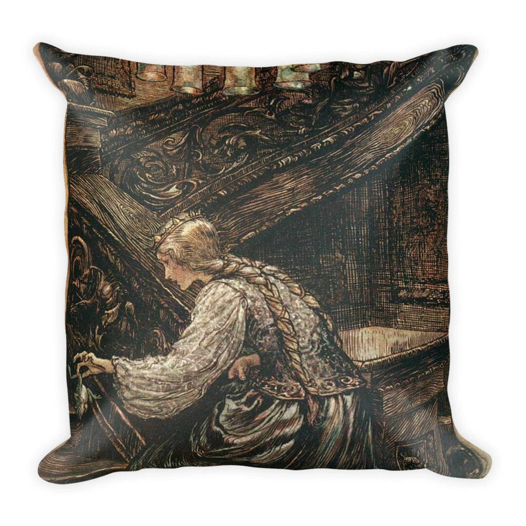 Arthur Rackham Frog Prince Pillow Rackham Art Print Pillow - Etsy