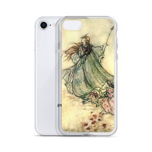 Arthur Rackham Queen of the Fairies iPhone Case, Rackham Art Phone Case ...