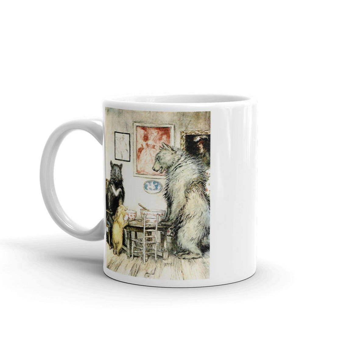 Arthur Rackham Mug Goldilocks and The Three Bears Coffee Mug | Etsy