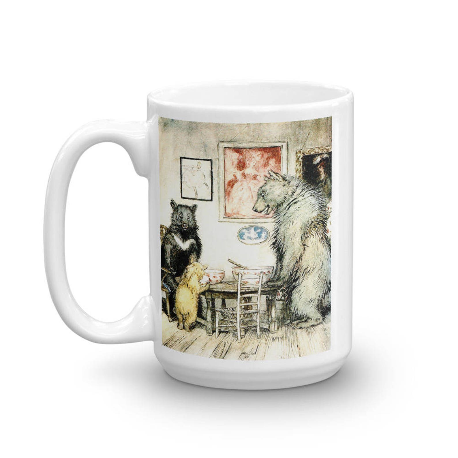 Arthur Rackham Mug Goldilocks and the Three Bears Coffee Mug - Etsy