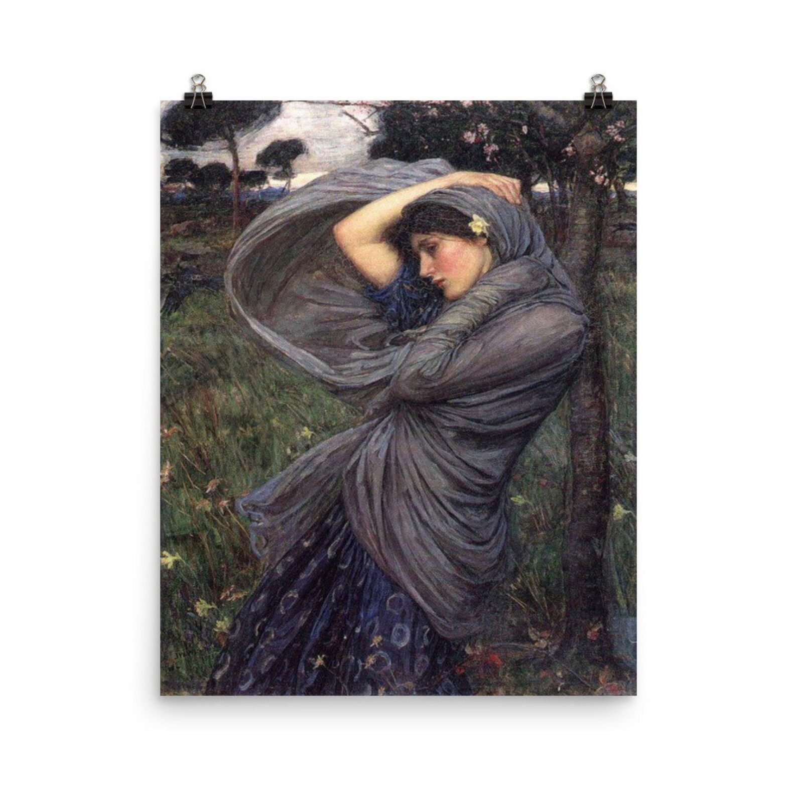 John William Waterhouse Boreas Art Print | Etsy