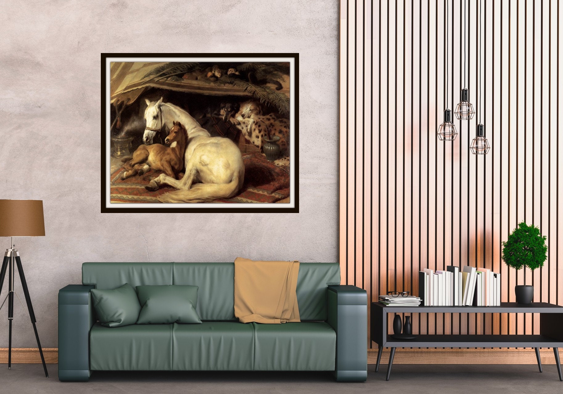 The Arab Tent by Edwin Landseer Art Print Reproduction Poster - Etsy