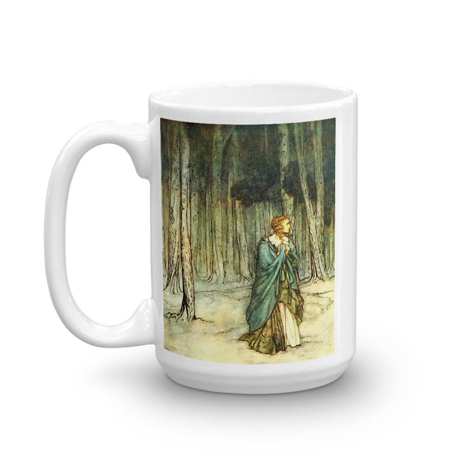 Arthur Rackham Mug Fairy Tale Princess Mug Coffee Mug | Etsy