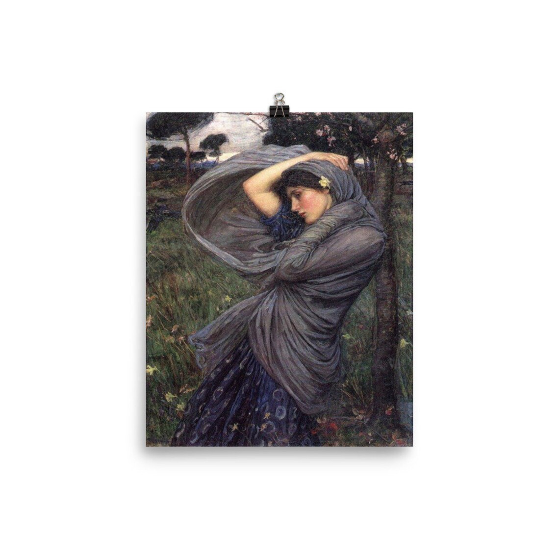 John William Waterhouse "boreas" Art Print Reproduction Poster - Etsy