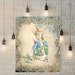 Set of 6 Beatrix Potter "peter Rabbit" Antique Background Giclee Art ...