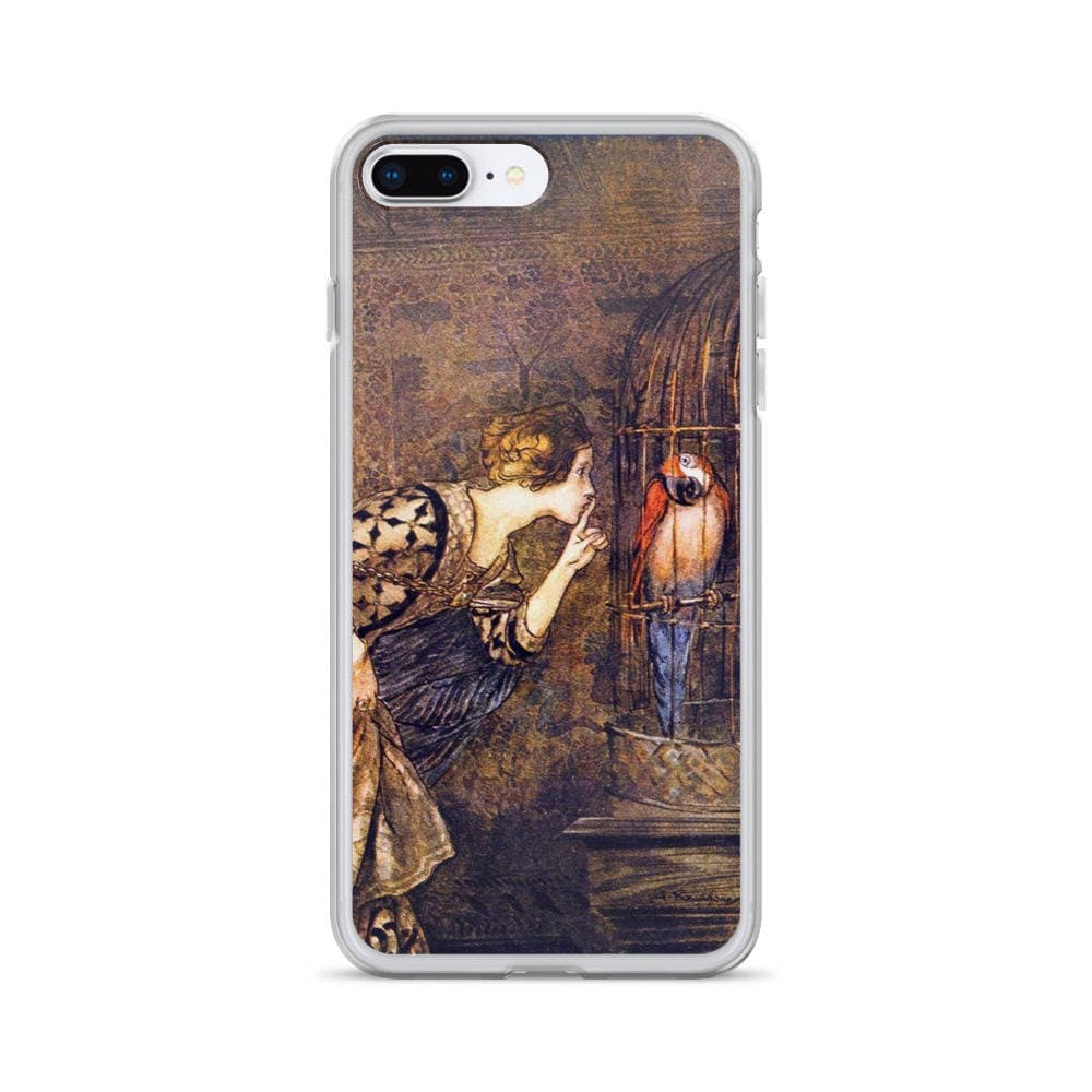 Arthur Rackham Mary Colvin and the Parrot Iphone Case | Etsy