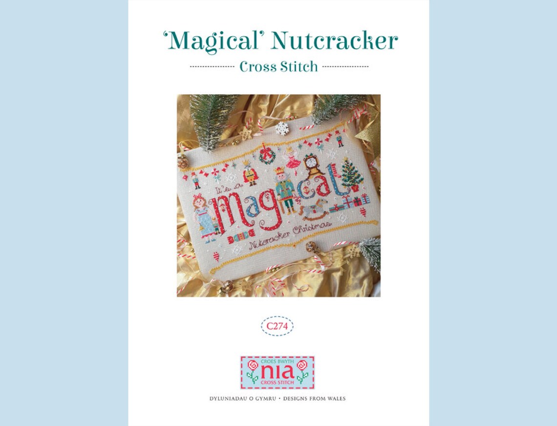 MAGICAL Nutcracker - PDF Pattern Christmas Cross Stitch Digital ...