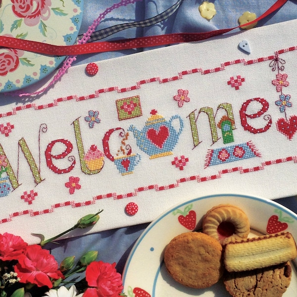 Welcome Home Cross Stitch Pattern - Etsy