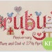 Ruby 40th Wedding Anniversary Customisable Cross Stitch Printed PATTERN ...