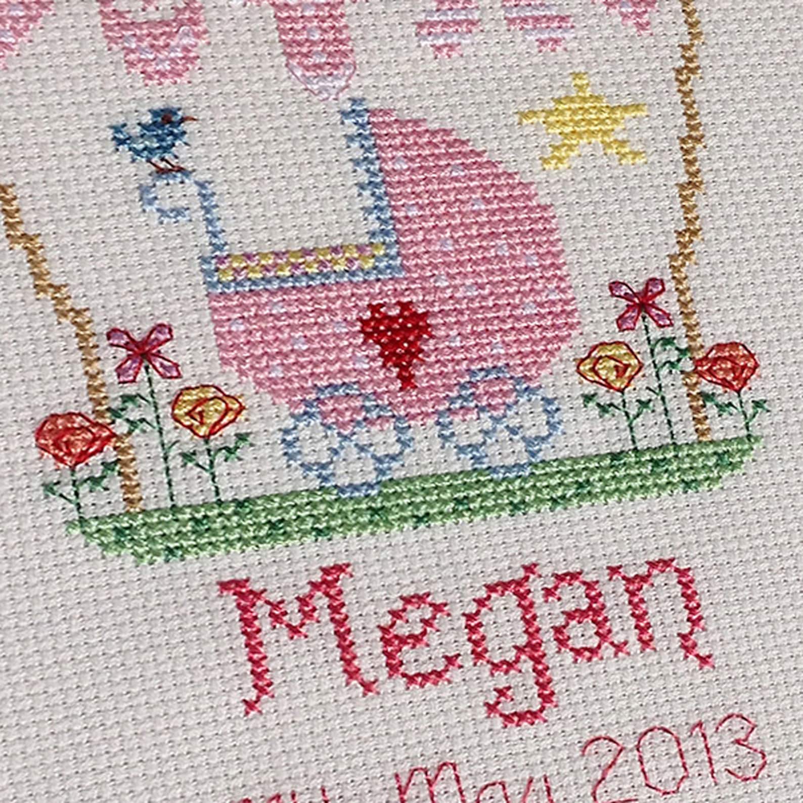 New Baby Boy or Girl Customisable Cross Stitch PATTERN or KIT - Etsy