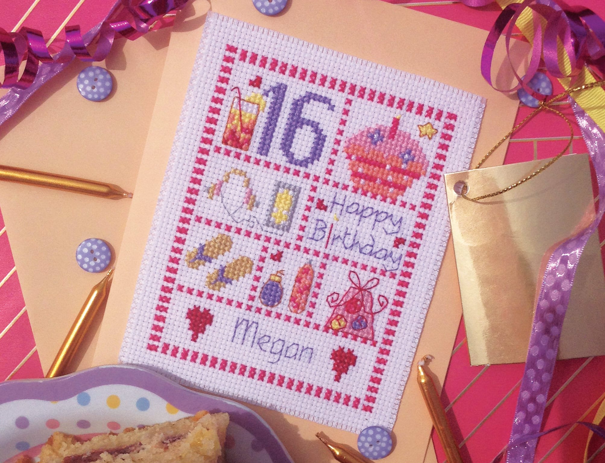 Young Female Birthday Card Customisable With Numbers and - Etsy UK